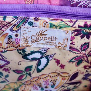 Capelli of New York | Bags | Cappelli Straworld Purple Sparkle Purse ...